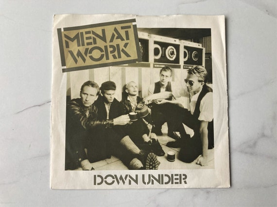 Men at Work Down Under Original 1981 UK Pressing 7 - Etsy
