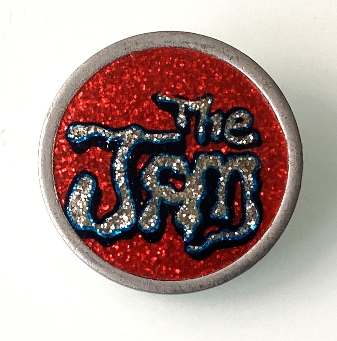 The Jam Vintage Metal Pin Badge Pinback From the 1980's Music ...