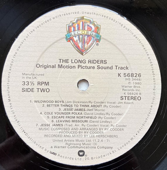 The Long Riders Soundtrack