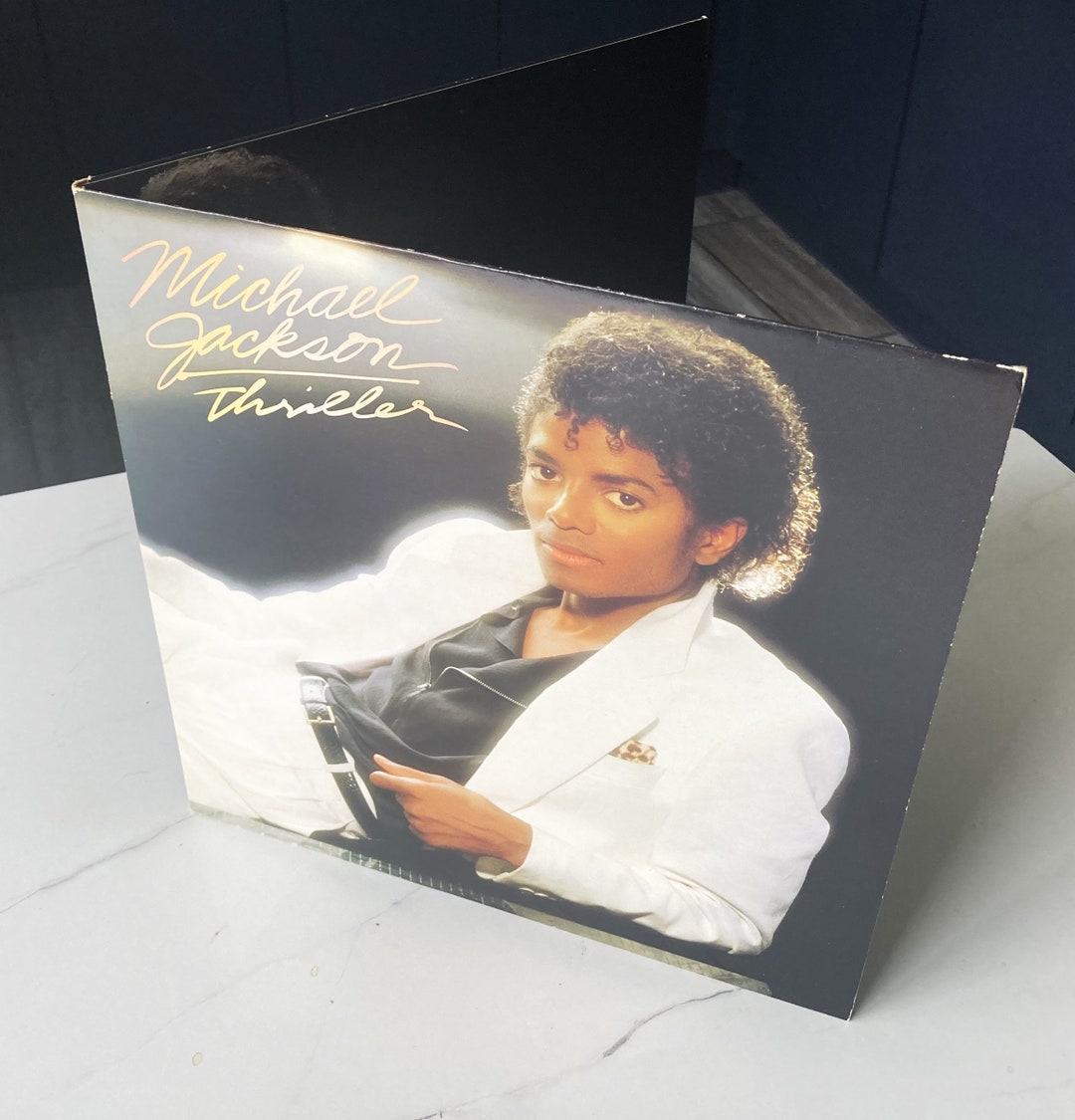 Michael Jackson Thriller Original 1982 UK Vinyl LP Gatefold Sleeve With ...