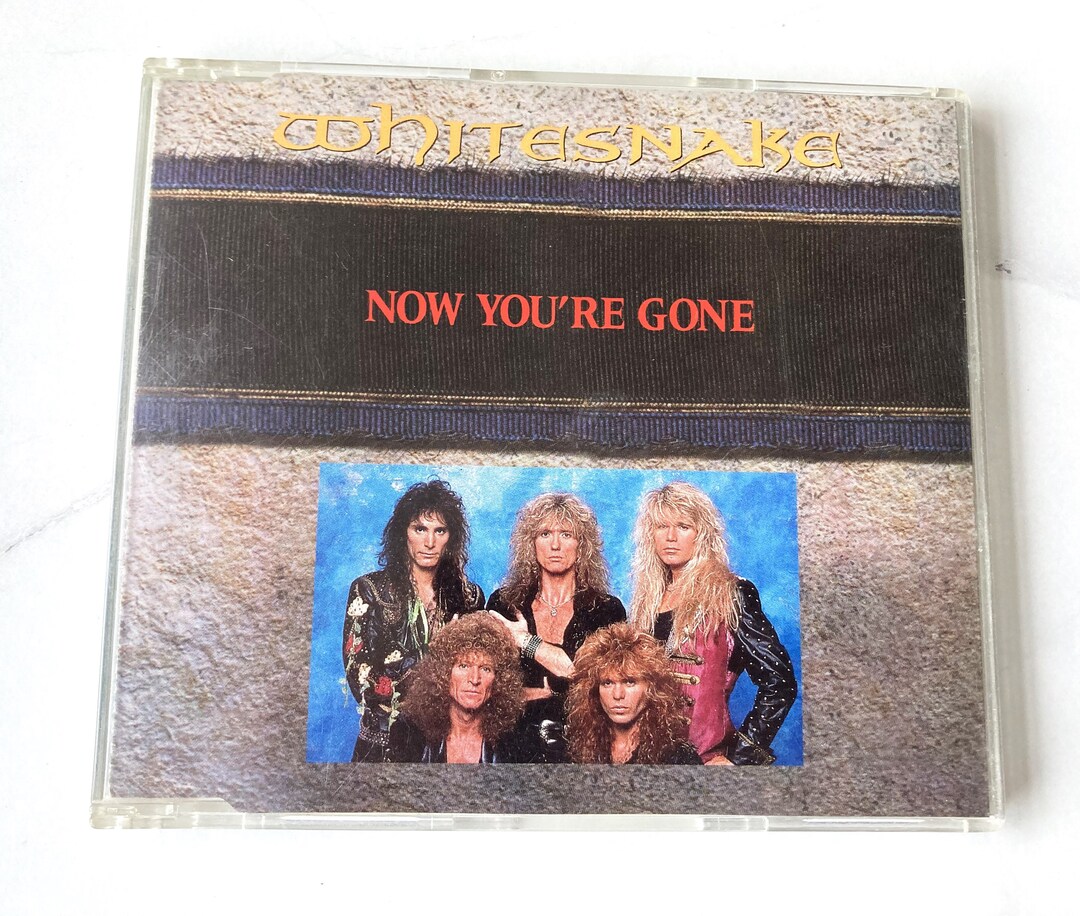 Whitesnake Now You're Gone Original 1990 UK CD Single Vintage Music ...