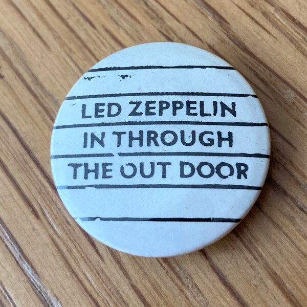 Led Zeppelin Pin - Etsy