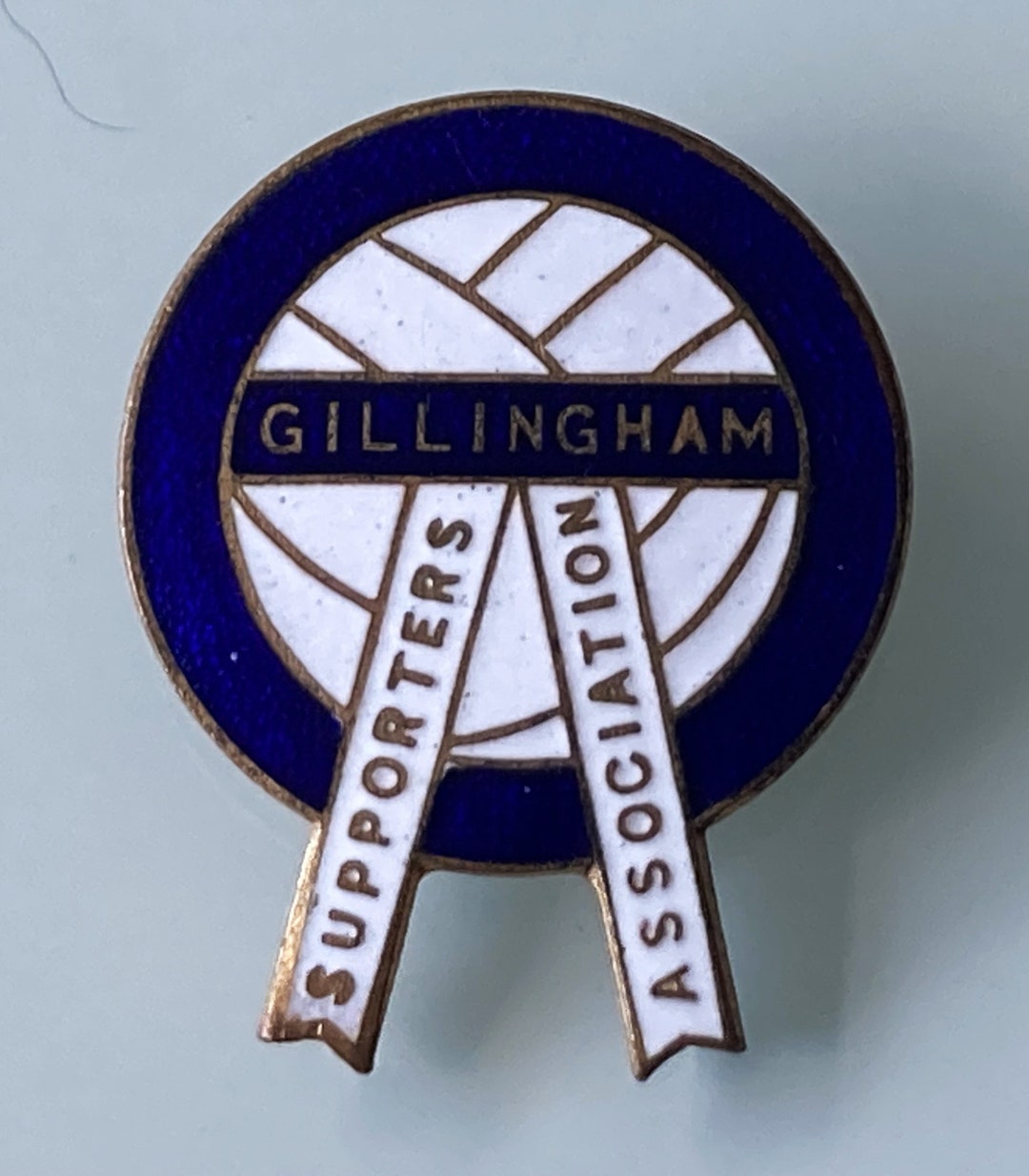 Gillingham Football Club Supporters Association Vintage Enamel Pin ...