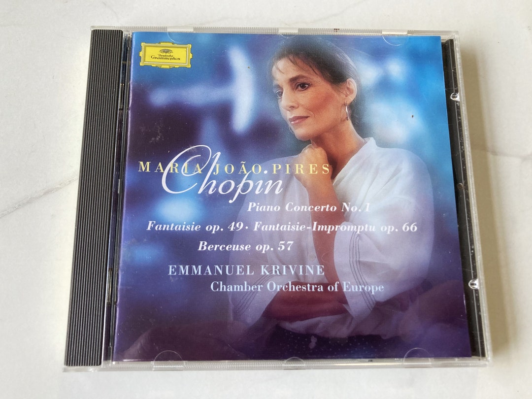 Chopin Piano Concerto No.1 Maria Joao Pires Original 1998 CD Album Vintage Classical Music - Etsy