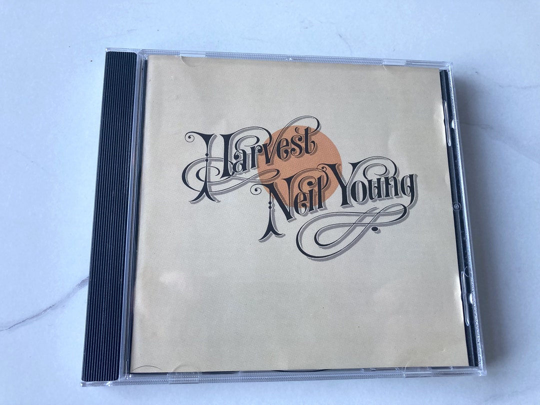 Neil Young Harvest Original CD Album Vintage Music Classic Rock - Etsy