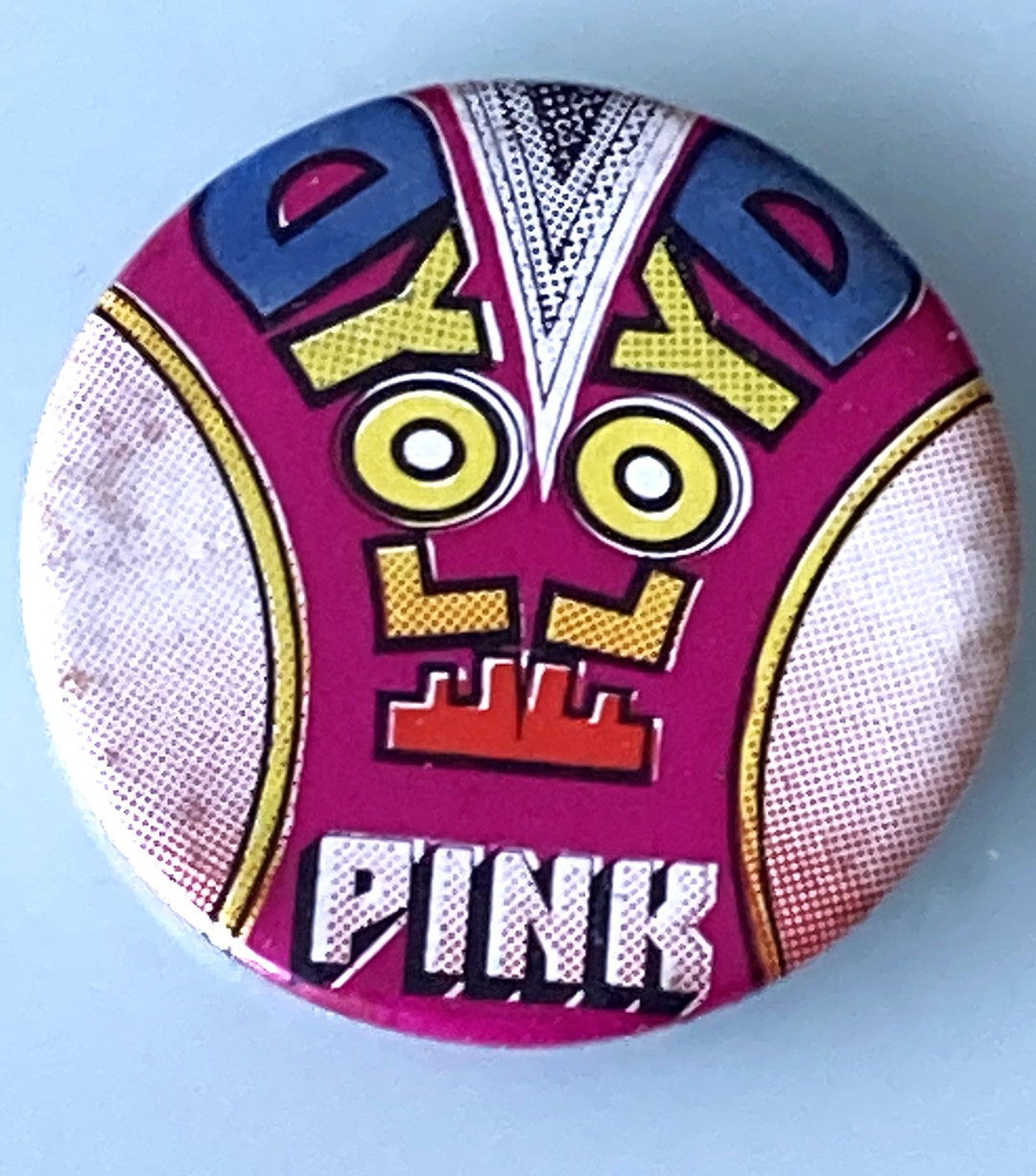 Pink Floyd Vintage Metal Pin Badge From the 1970's Rare Psychedelic ...