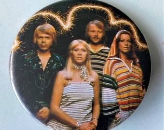 Abba Pin Badge - Etsy