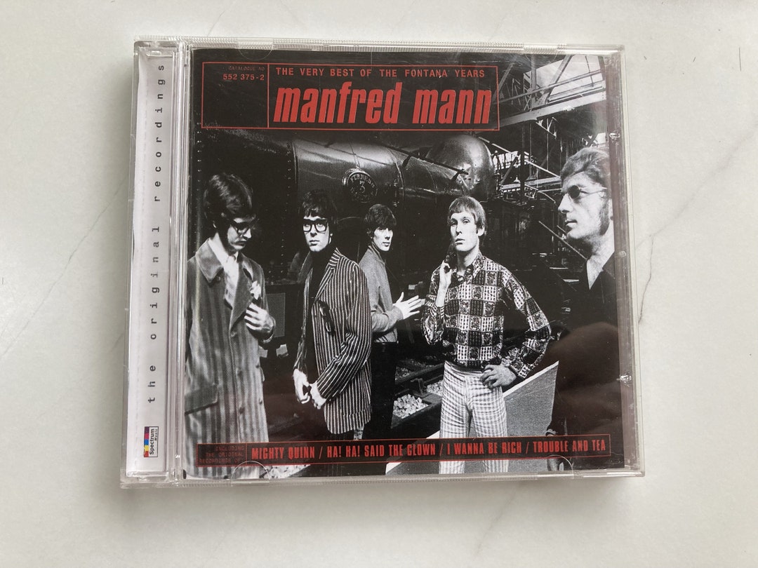 Manfred Mann - the Very Best of Fontana Years - Original 1997 UK CD Album Vintage Music Classic ...
