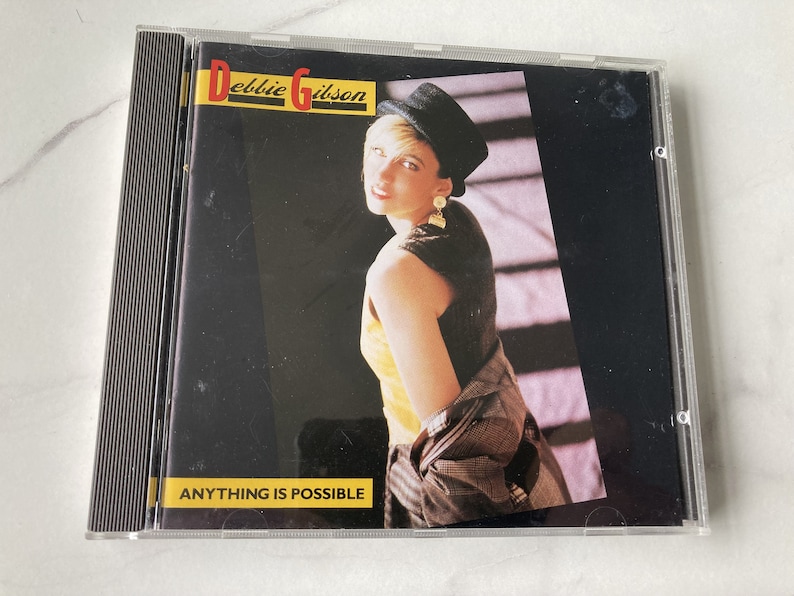 Debbie Gibson Anything is Possible Original 1990 CD Album - Etsy