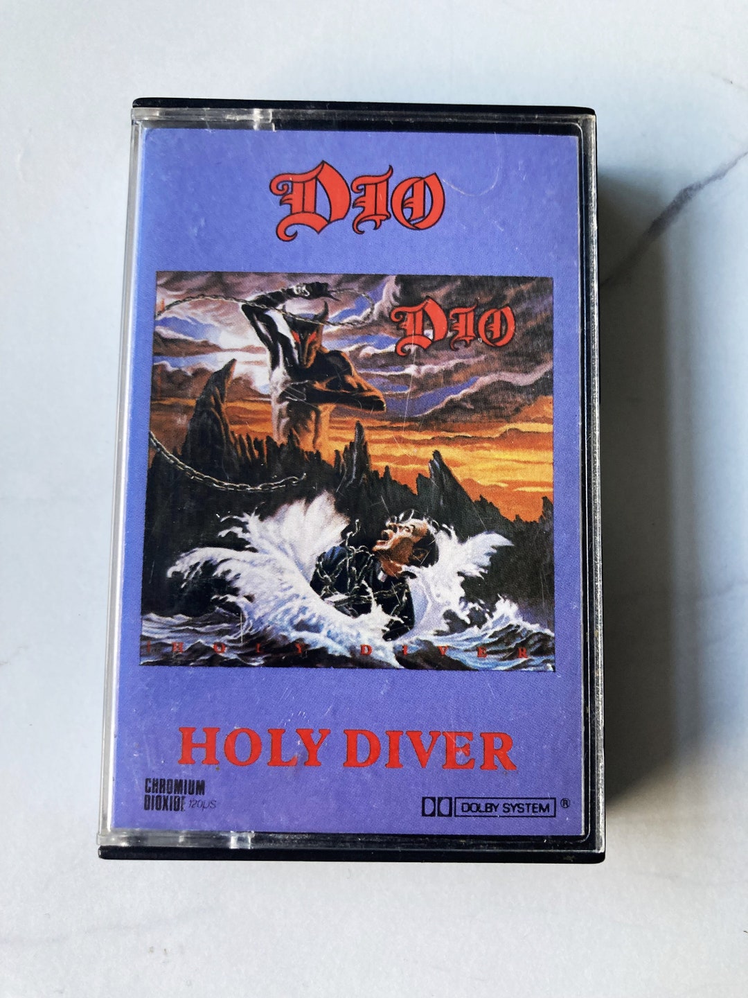 DIO Holy Diver Original 1983 UK Music Cassette Tape Vintage Classic ...