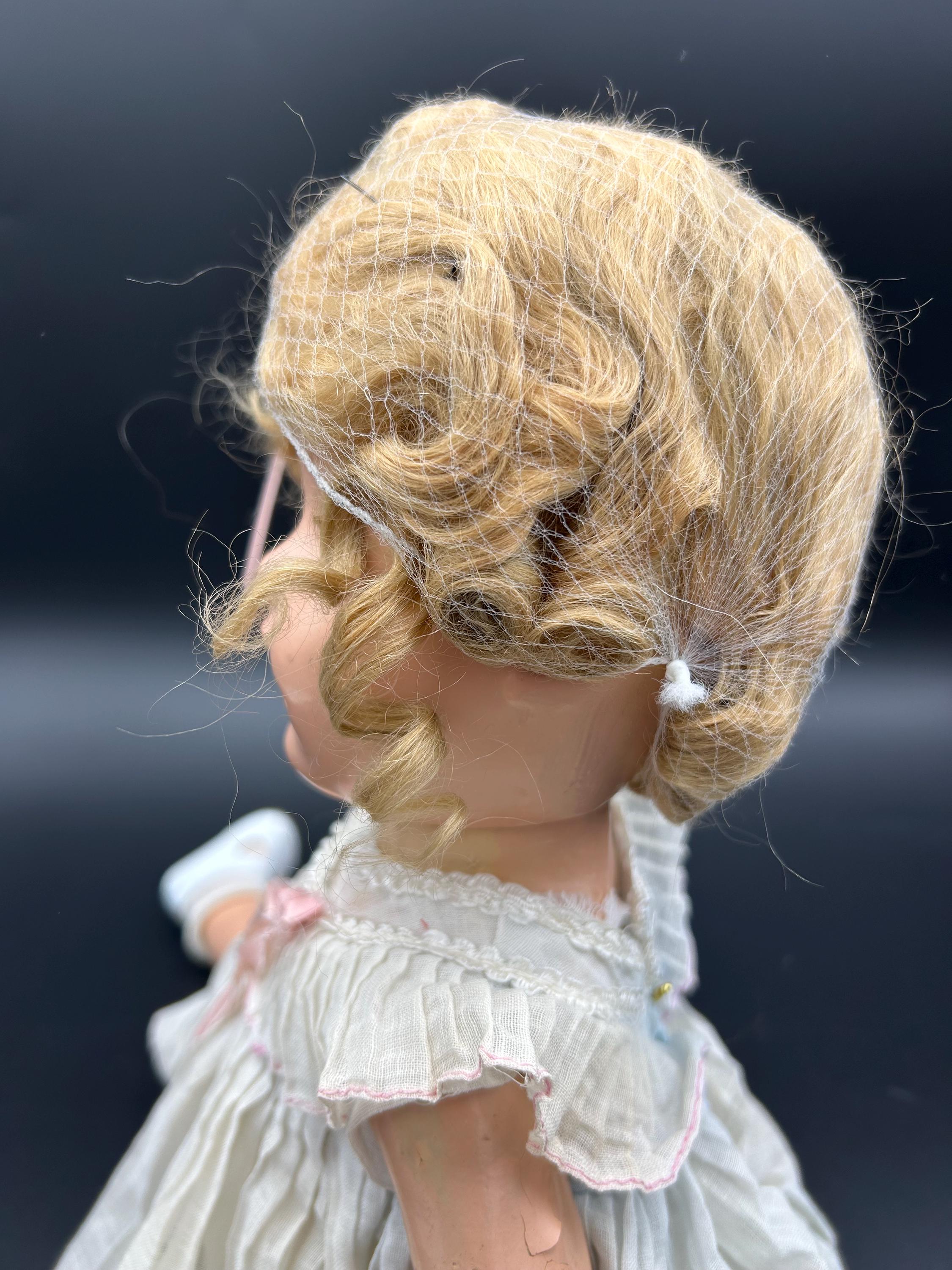 Shirley Temple Doll 19 Inches, Unmarked; Hollywood Character Doll From ...