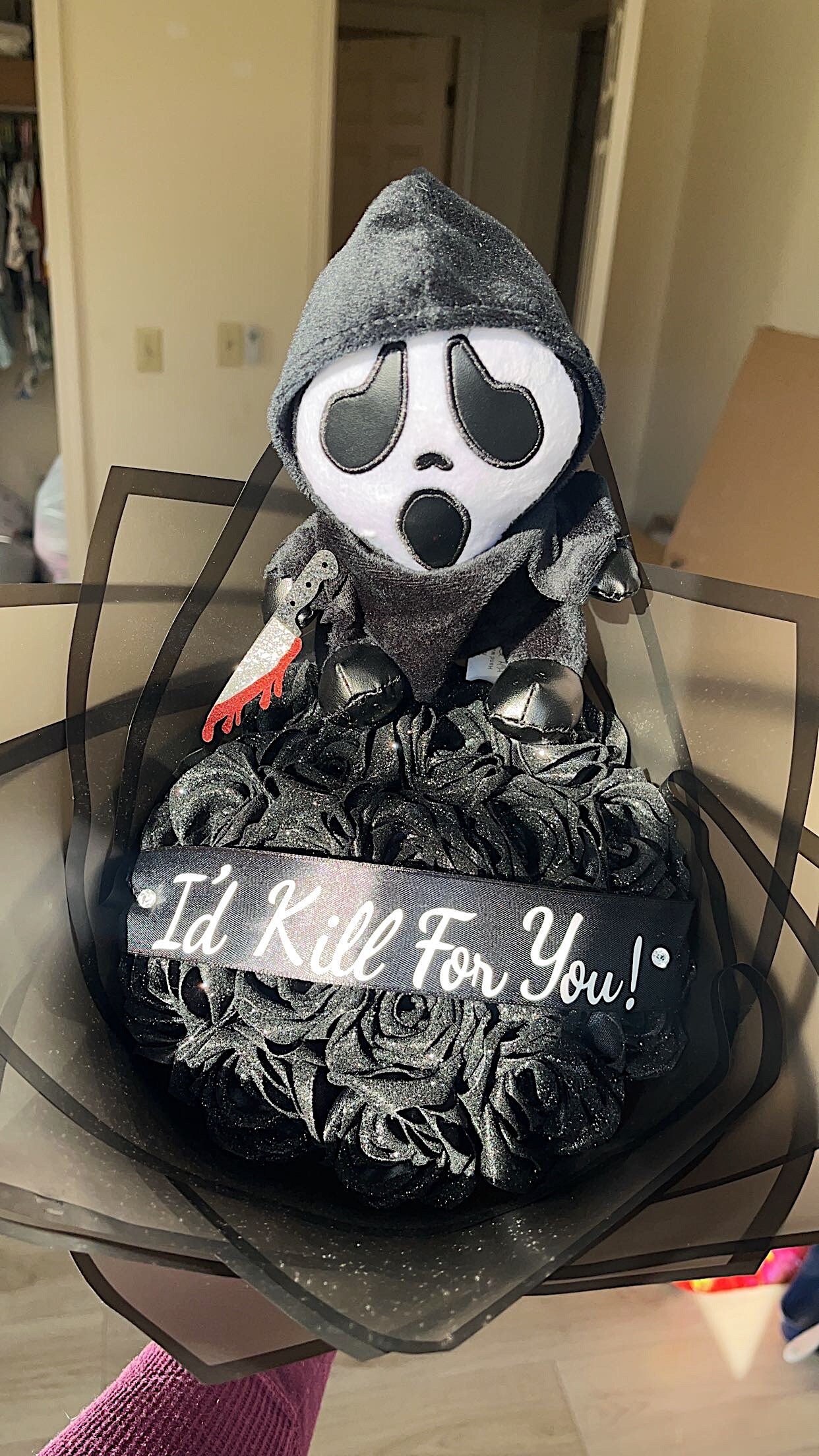Eternal Scream Flower Bouquets scream Plushie Included - Etsy