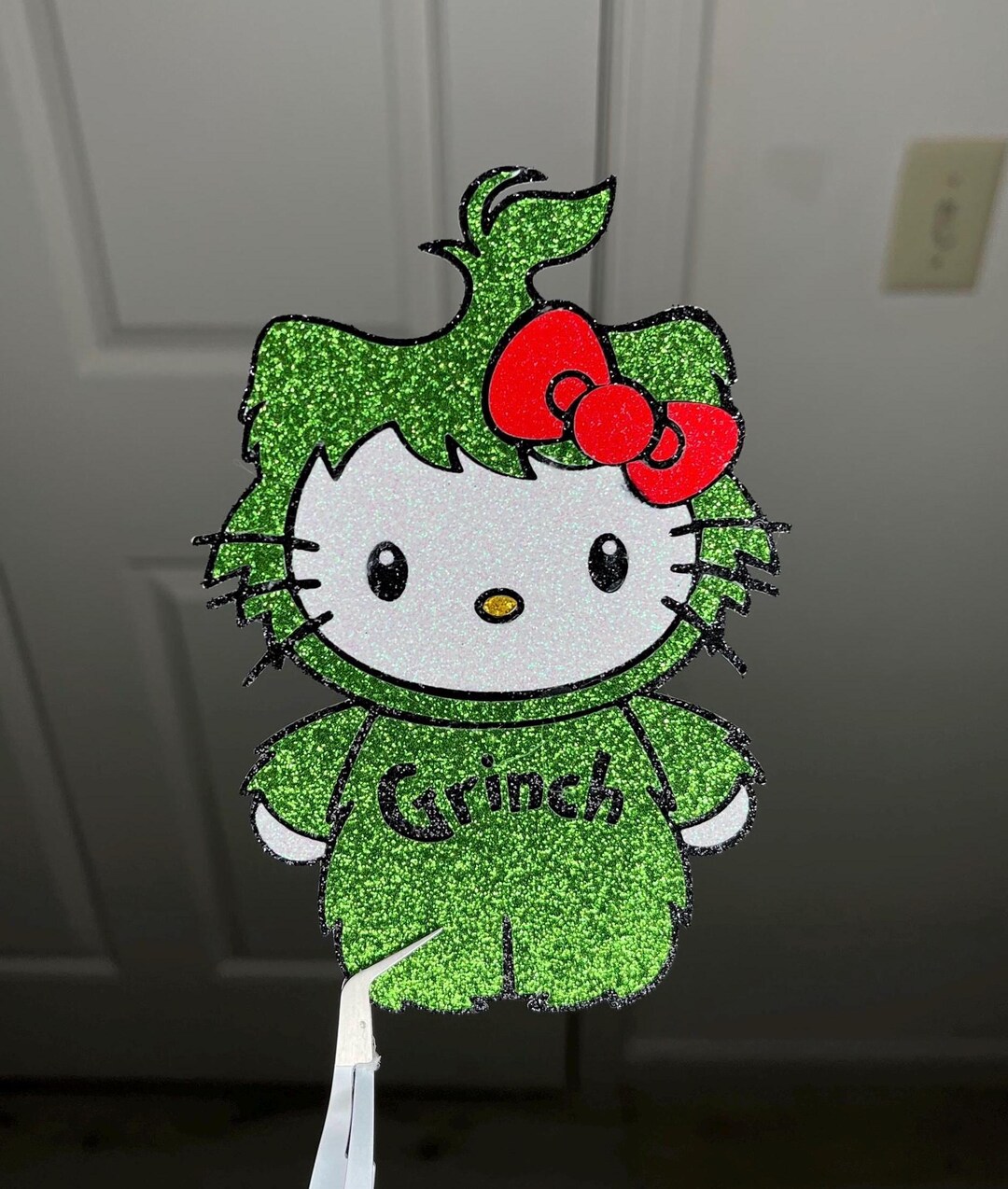 Grinch Hello Kitty Bouquet/cake Topperw - Etsy