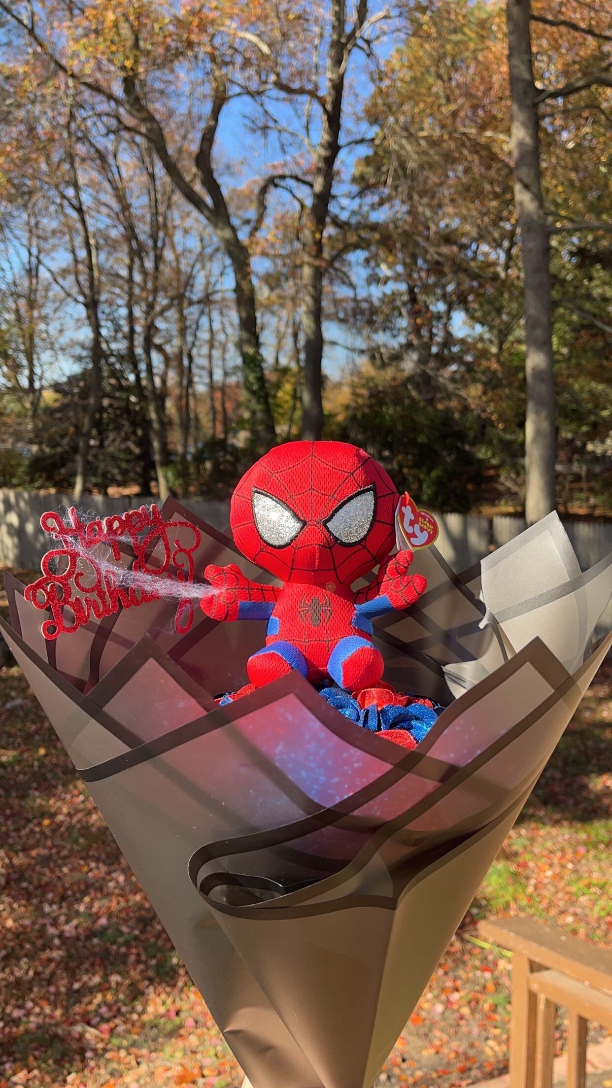 Eternal Spider-man Flower Bouquets plushie Included - Etsy