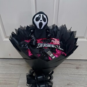 Eternal Scream Flower Bouquets (scream Plushie Included) - Etsy