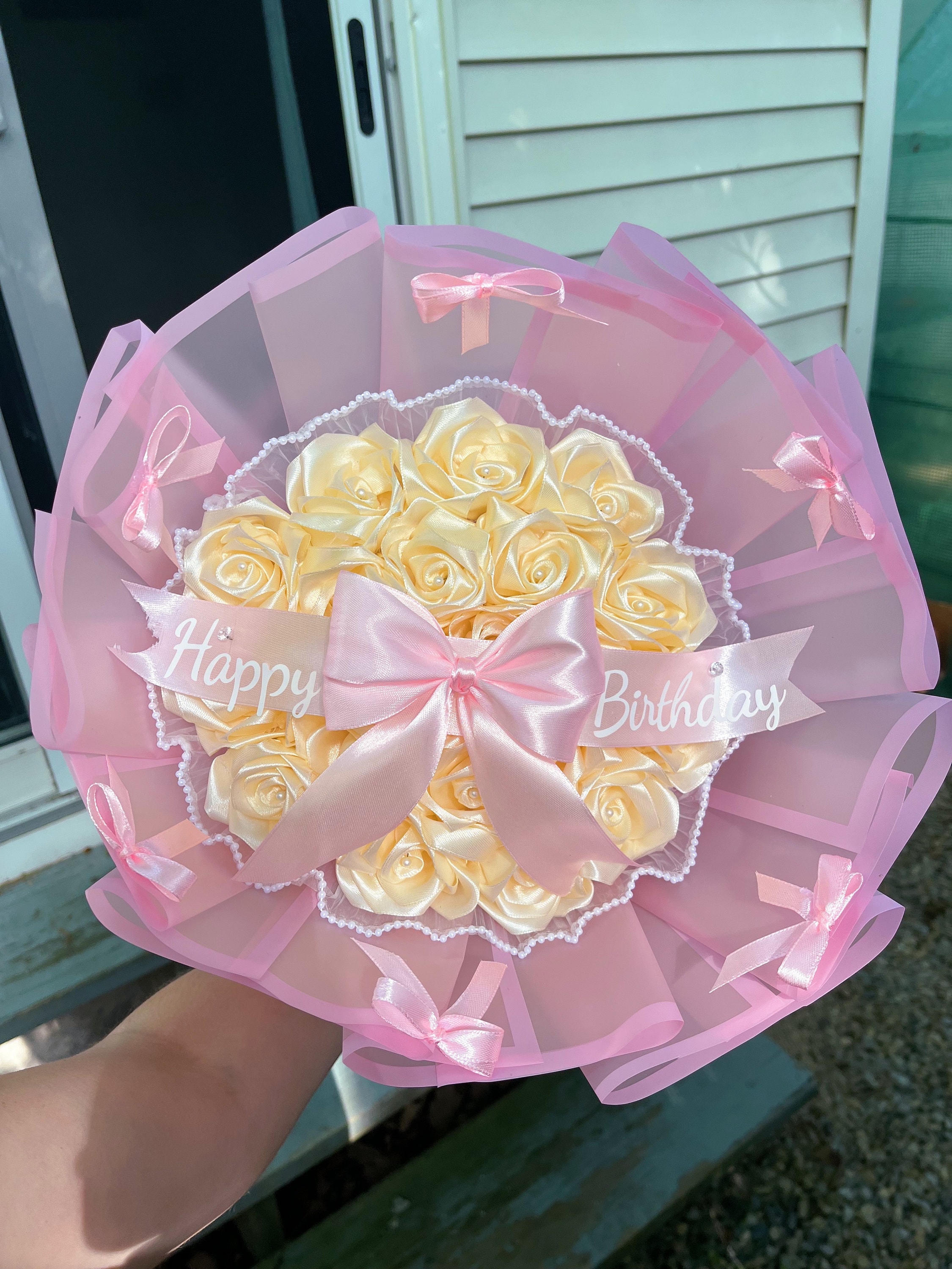 Eternal Flower Bow Bouquets - Etsy