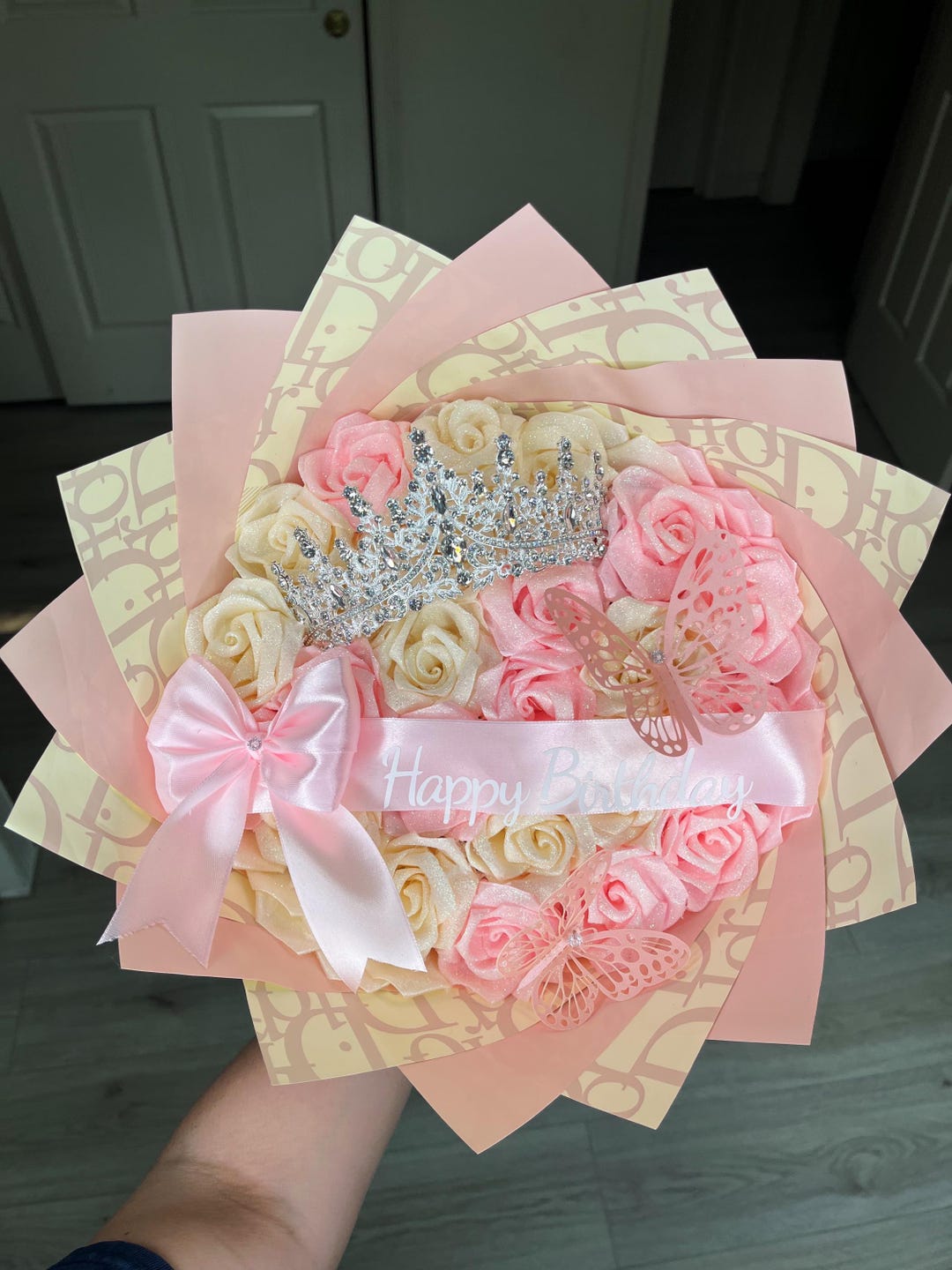 Eternal Flower Bouquets (includes Luxury Crown) - Etsy