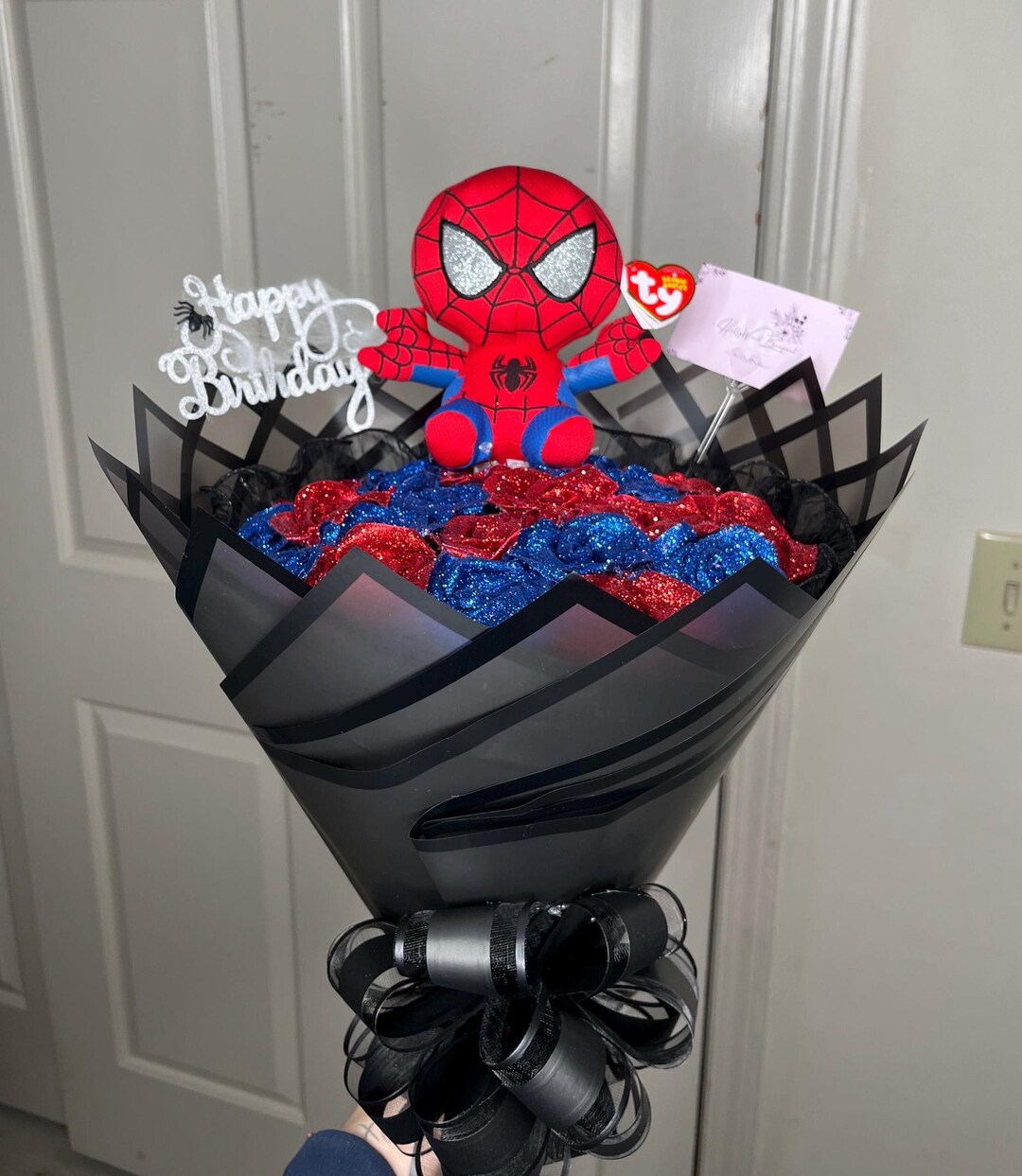Eternal Spider-man Flower Bouquets (plushie Included) - Etsy