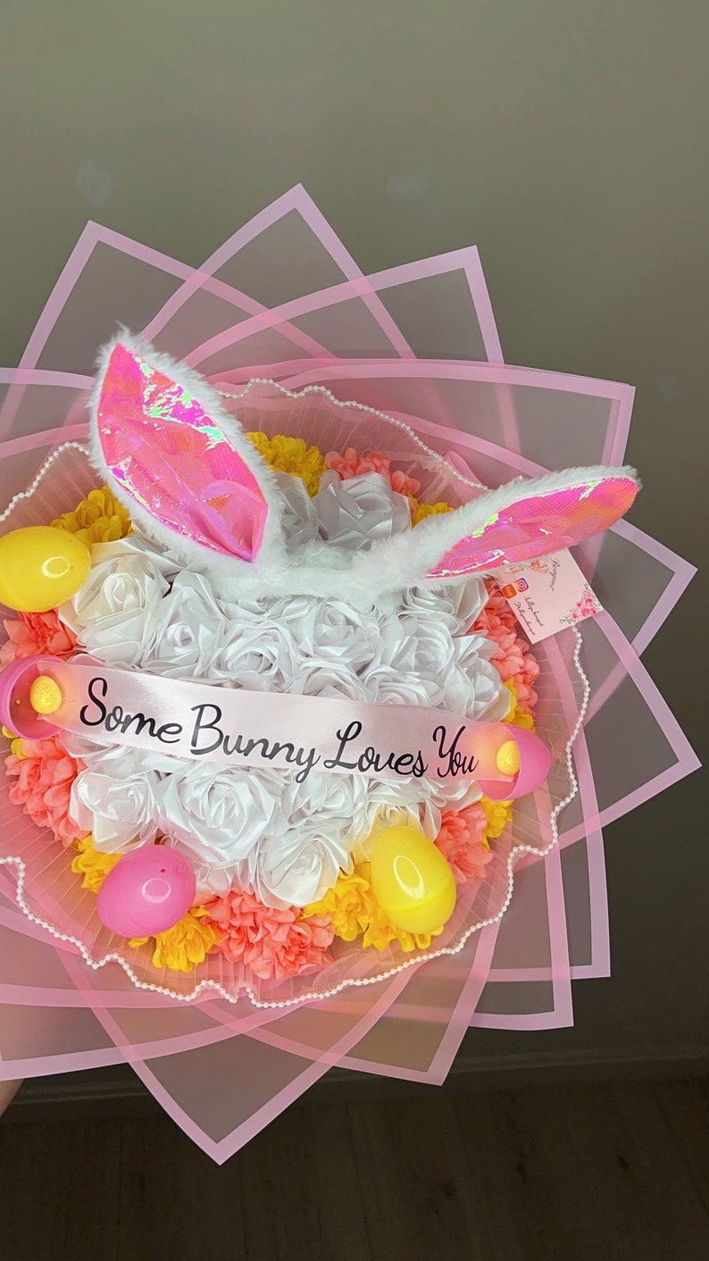 Easter Eternal Flower Bouquet - Etsy