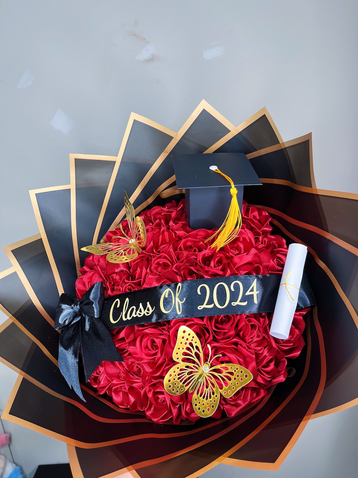 Eternal Graduation Flower Bouquets - Etsy
