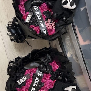 Eternal Scream Flower Bouquets (scream Plushie Included) - Etsy