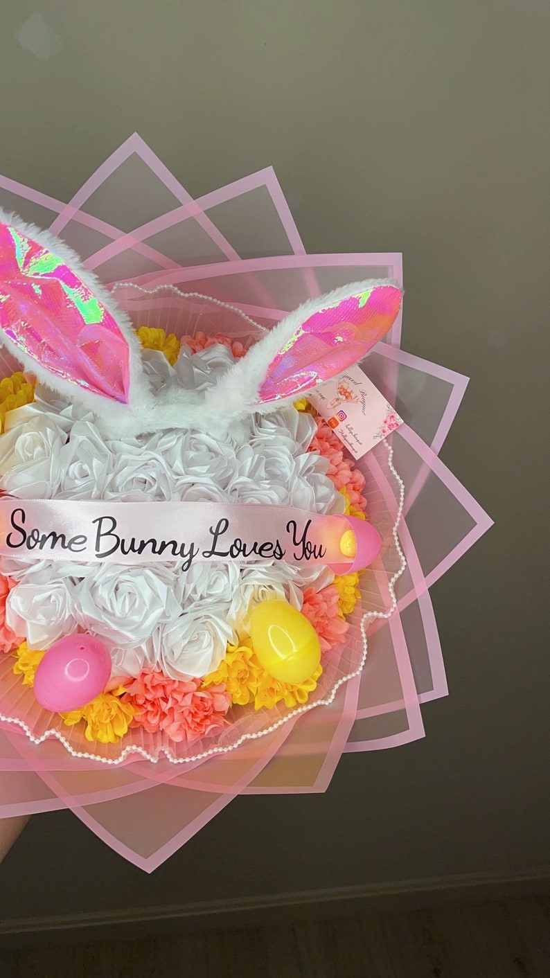 Easter Eternal Flower Bouquet - Etsy