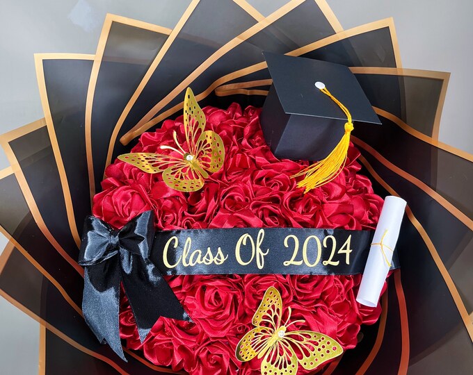 Eternal Graduation Flower Bouquets - Etsy