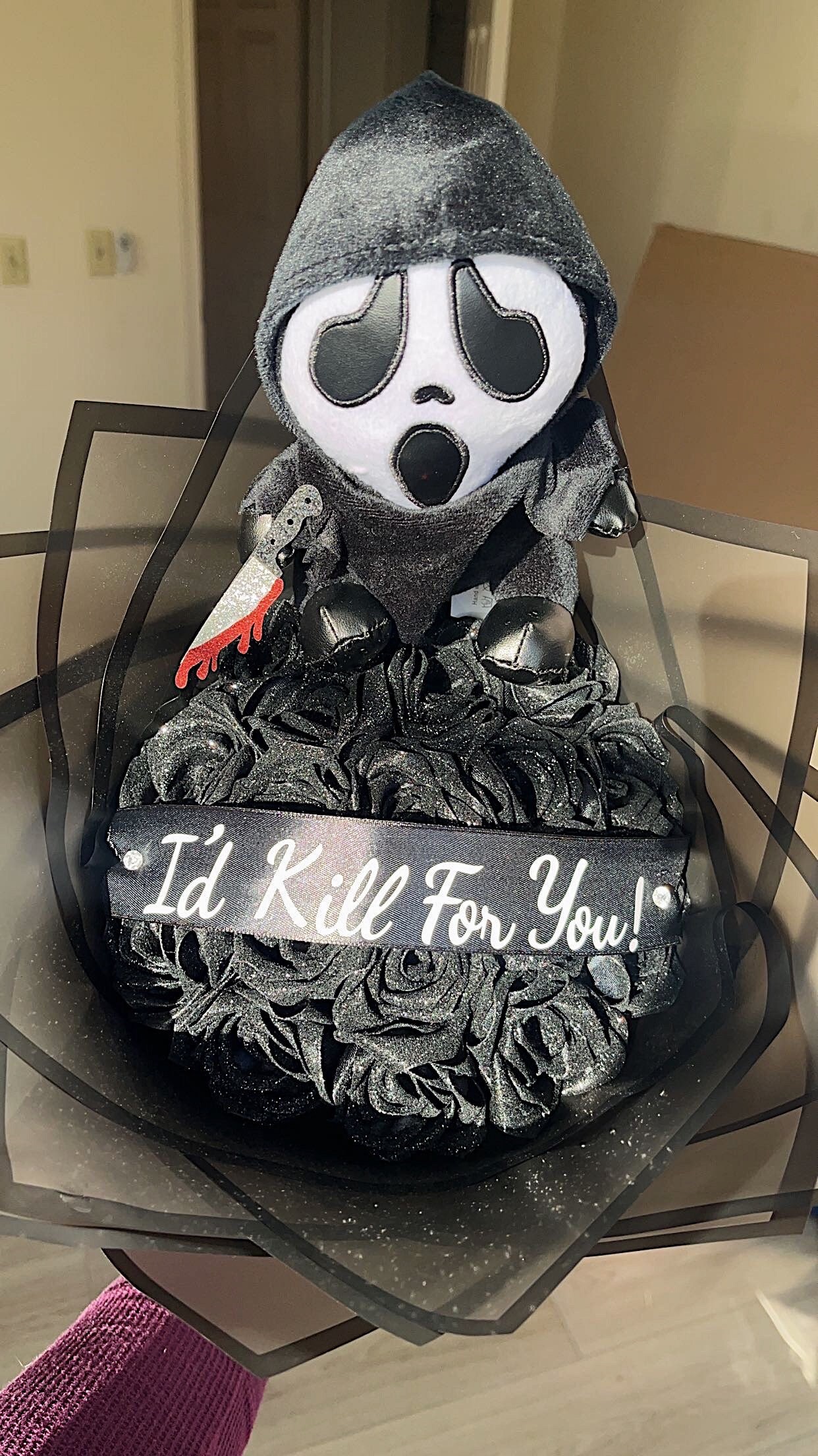 Eternal Scream Flower Bouquets scream Plushie Included - Etsy