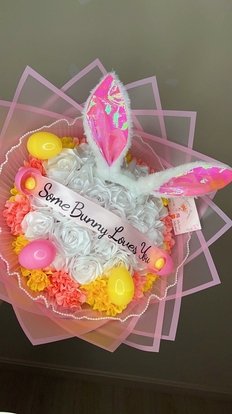 Easter Eternal Flower Bouquet - Etsy