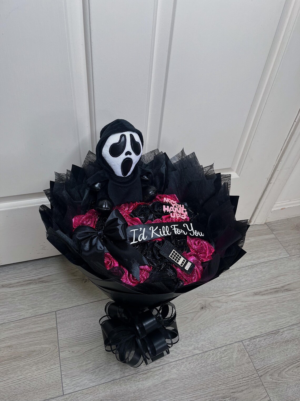 Eternal Scream Flower Bouquets Scream Plushie Included Etsy