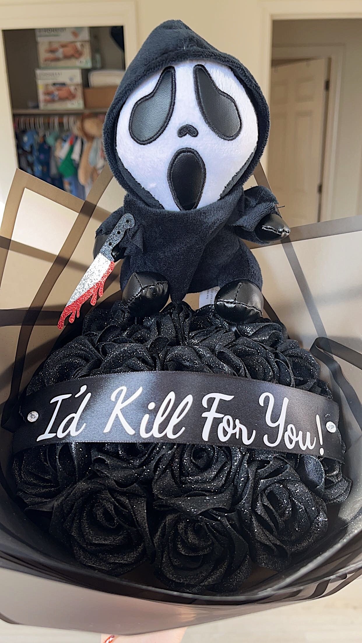 Eternal Scream Flower Bouquets scream Plushie Included - Etsy