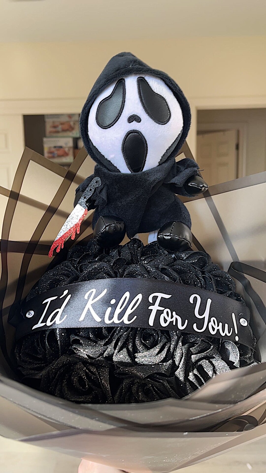 Eternal Scream Flower Bouquets scream Plushie Included - Etsy