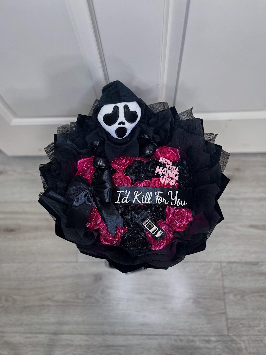 Eternal Scream Flower Bouquets (scream Plushie Included) - Etsy