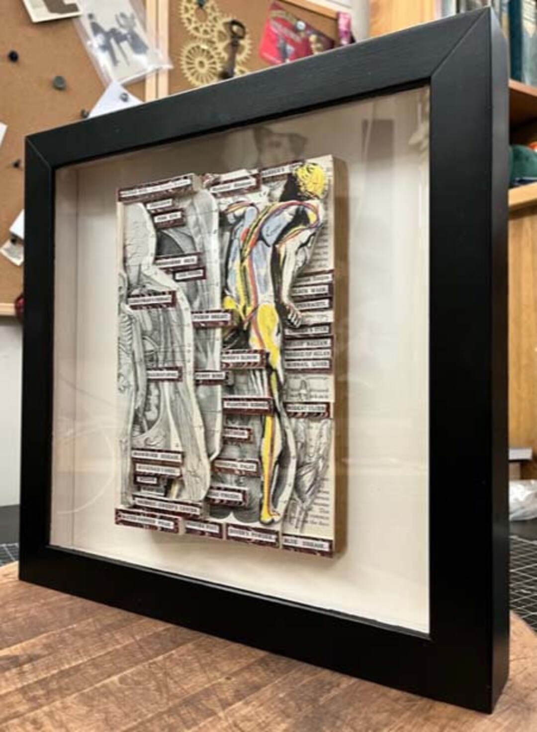 Medical Book Carving Its All in the Name. Altered Book / Paper Art ...