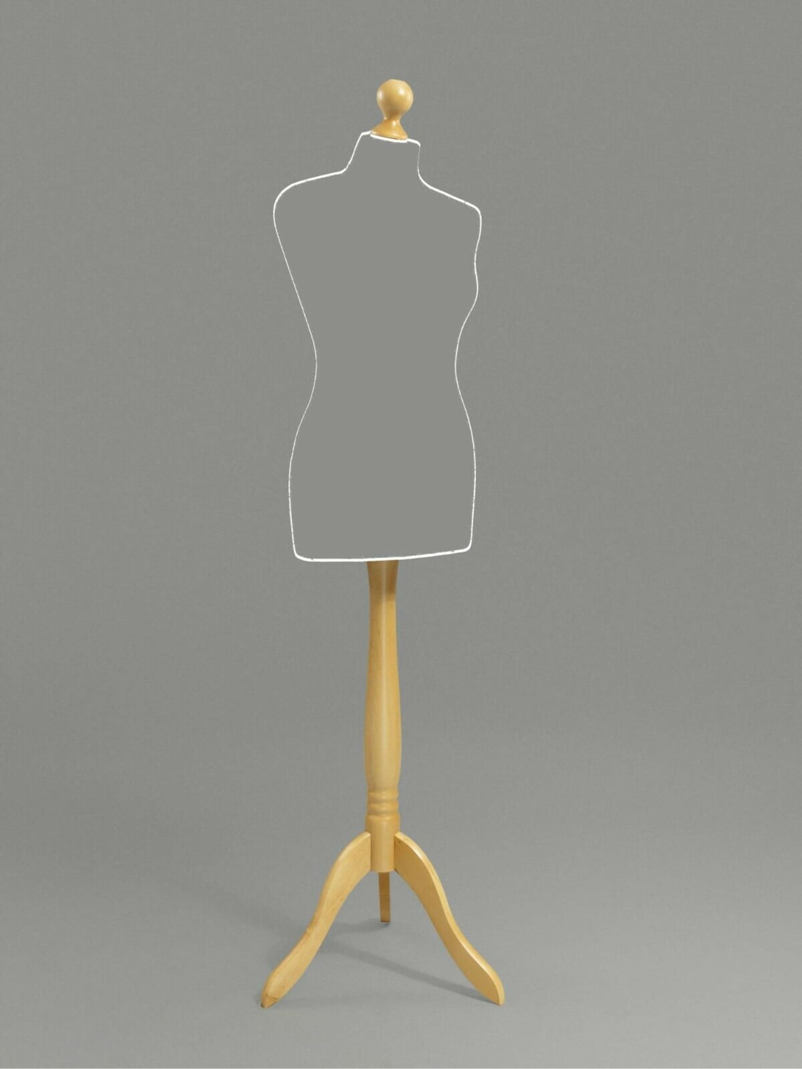 LUCCESI Tailor's Dummy | Men's Torso (cream-white) | Size L (large/50 ...