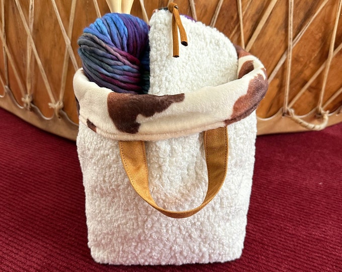 Atenti Tall Caddy Le Tigre, Crochet Knitting Caddy Atenti Yarn Caddy ...