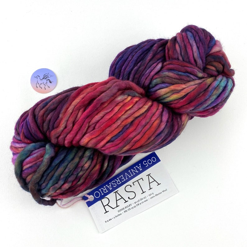 Malabrigo Rasta Aniversario 005 Merino Wool Super Bulky Yarn | Etsy