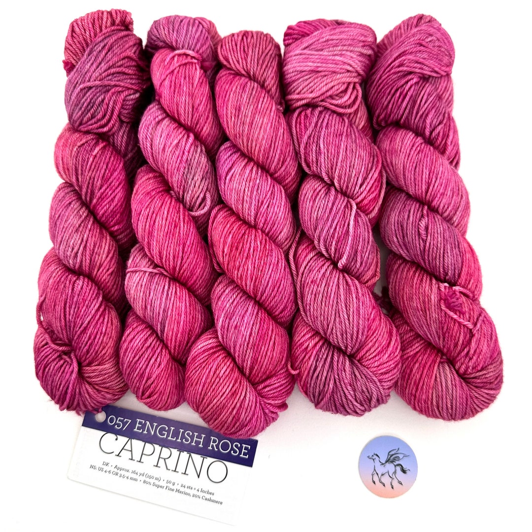 Malabrigo Caprino Old English 057 Yarn Merino Cashmere Blend DK Weight ...