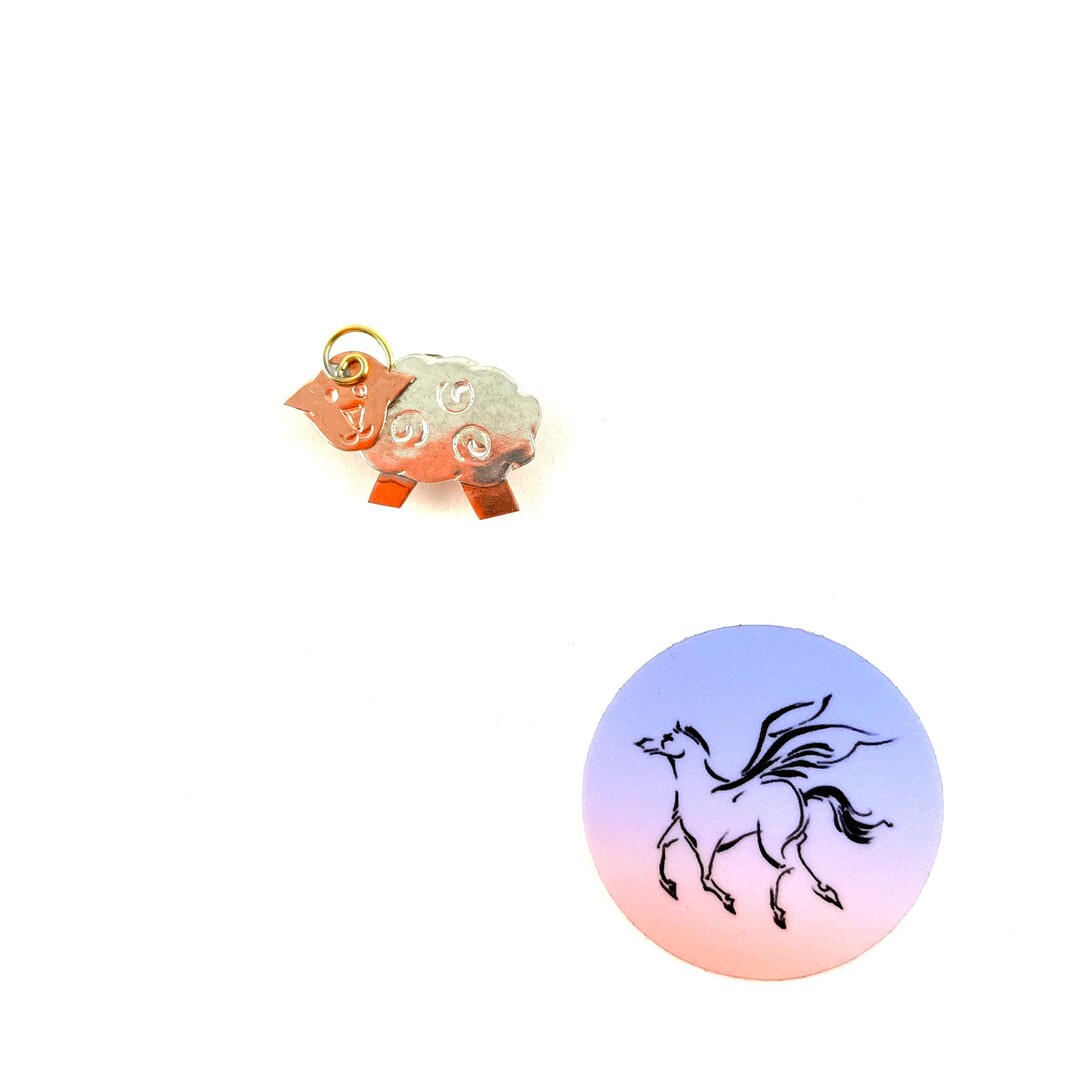 Sheep MINI Needle Nanny: Recycled Nickel Copper Magnetic Needle Keeper ...