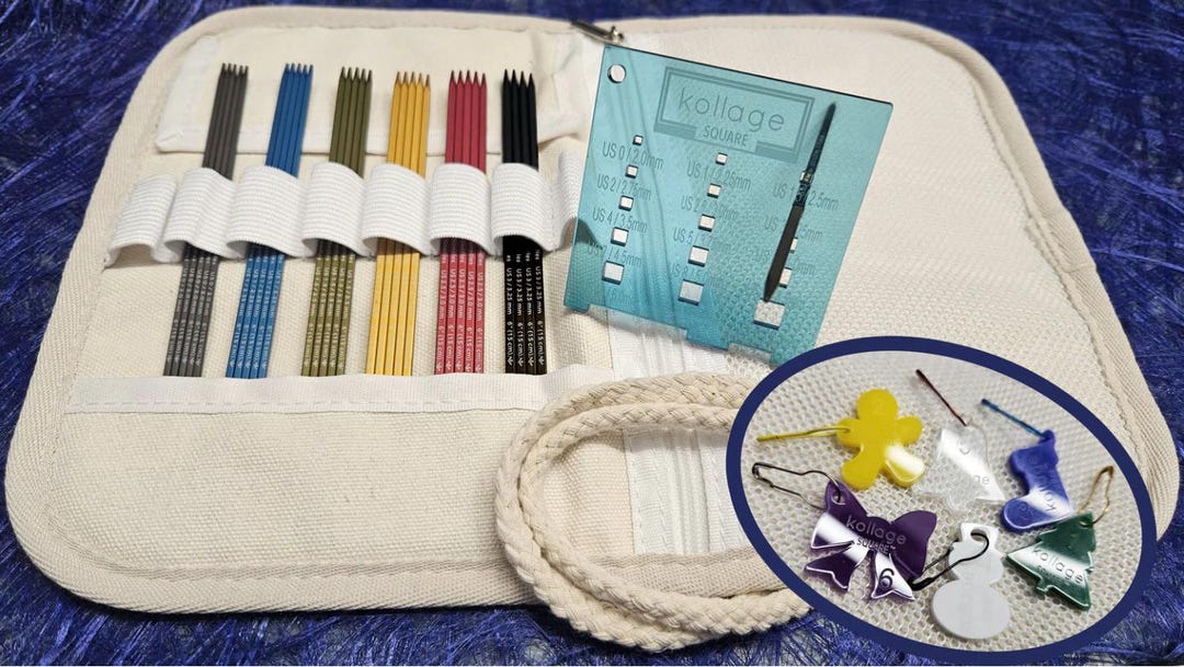 Kollage HOLIDAY DPN 6" Sock Set US0-US3, 6 Sizes 6 Colors Kollage ...