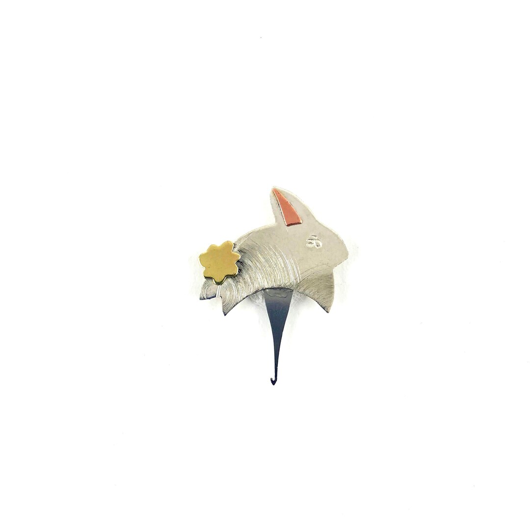 Rabbit MICRO Threader: Bunny Mini Needle Threader Sewing Tool by Puffin ...