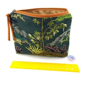 Atenti Accessory Pouch 'zen': Embroidered Garden Design Tool & Notion ...