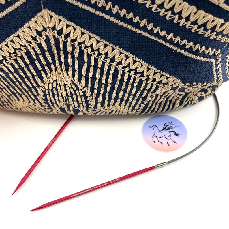 Kollage RED Circular 12 Needles FIRM Cable Set Red Case - Etsy