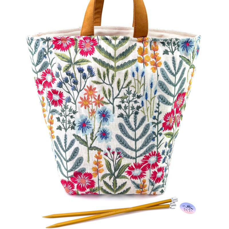 Knitting Basket - Etsy
