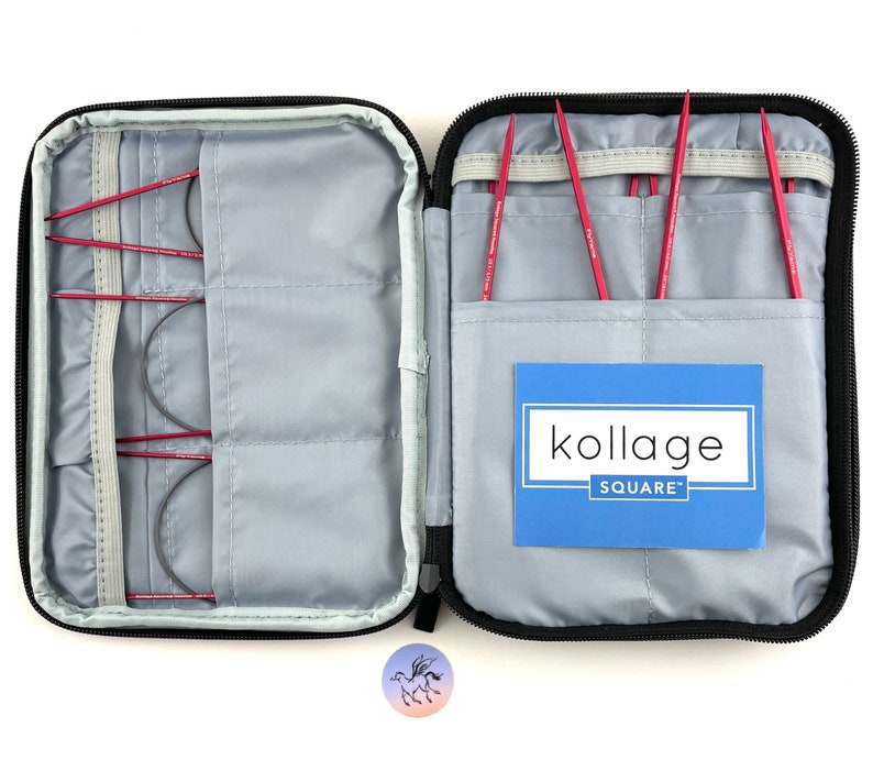Kollage RED Circular 12 Needles FIRM Cable Set Red Case - Etsy