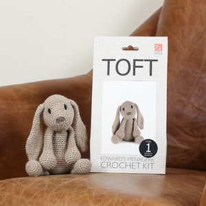 Toft Crochet Kit Emma the Bunny DIY Crochet Amigurumi DIY - Etsy