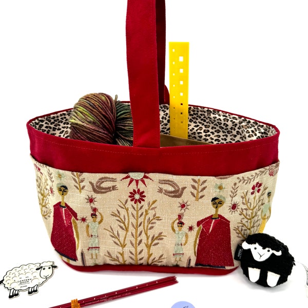 Atenti Knitting Bag - Etsy