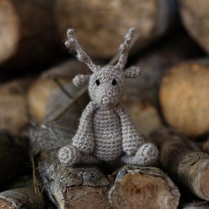 Toft Crochet MINI Kit Donna the Reindeer Mini DIY Amigurumi DIY Kit ...