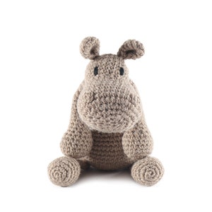 Toft Crochet Kit Georgina the Hippo DIY Crochet Amigurumi DIY - Etsy