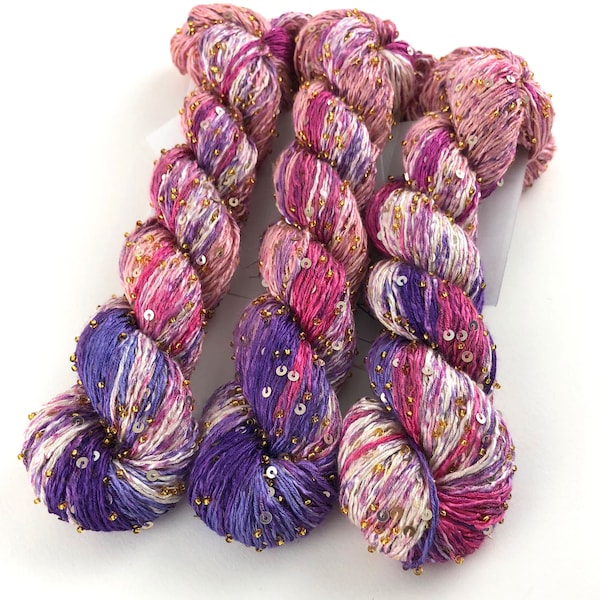 Beaded Yarn - Etsy